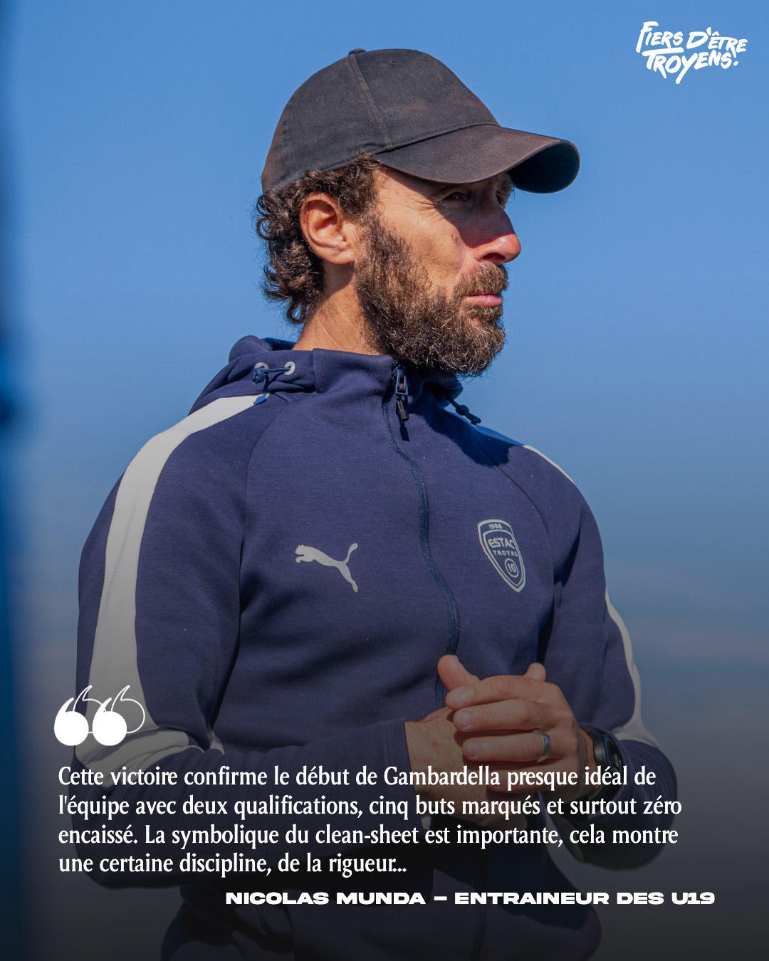 Gambardella : la réaction de Nicolas Munda après la qualif - ESTAC