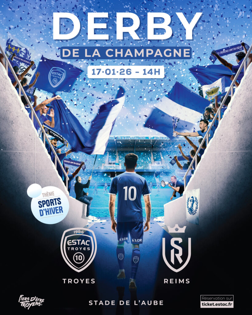 Derby face à Reims : les animations prévues - ESTAC